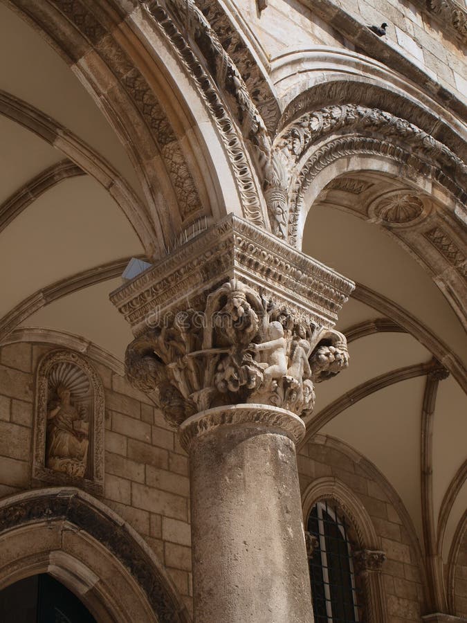 Capitel 1 stock photo. Image of dubrovnik, architecture - 10509866