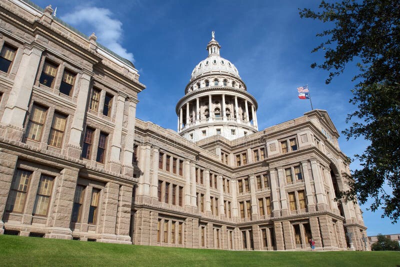 Texas State Capitol Building Horse Back Statue Government Editorial ...
