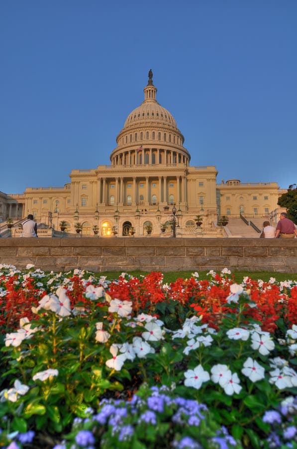 Capitol Building stock image. Image of mall, night, capitol - 11408965