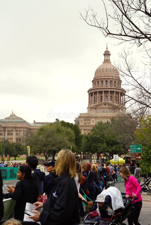 Capitol Building - Austin Marathon Editorial Photography - Image of ...