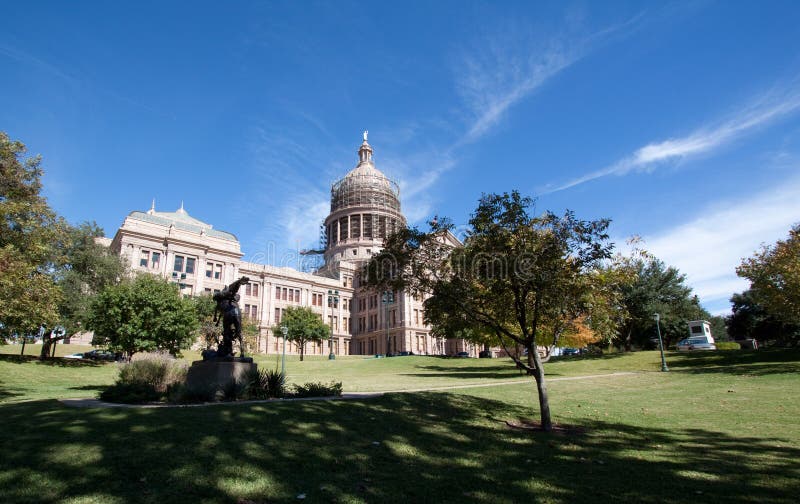 Texas State Capitol Building in Austin Stock Image - Image of house ...