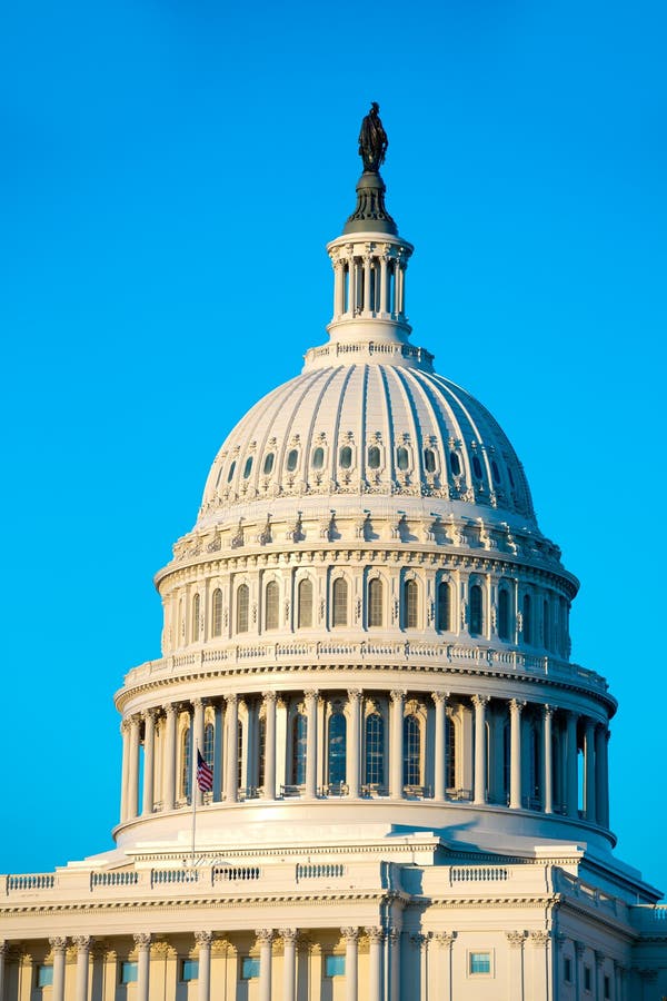 Capitol Building Dome Washington DC US Congress Stock Photo - Image of ...