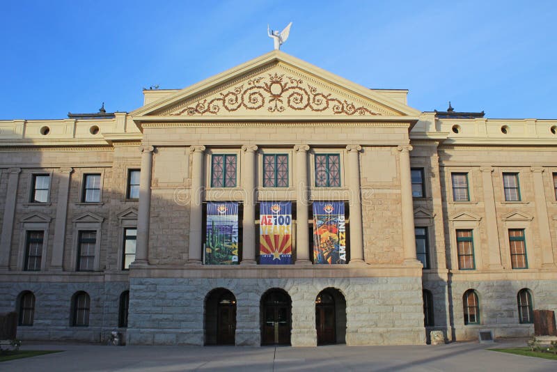 Capitol Building - Phoenix, Arizona Editorial Photo - Image of governor ...