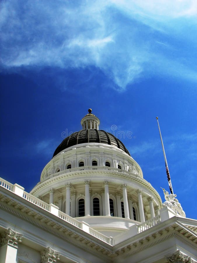 California State Capitol Building, Sacramento CA Stock Photo - Image of ...