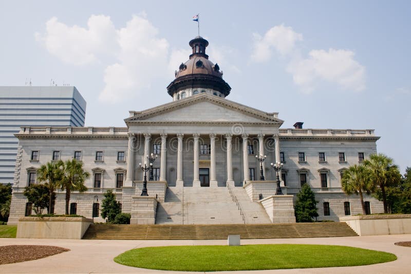 Capitol Building South Carolin Stock Image - Image of architecture ...