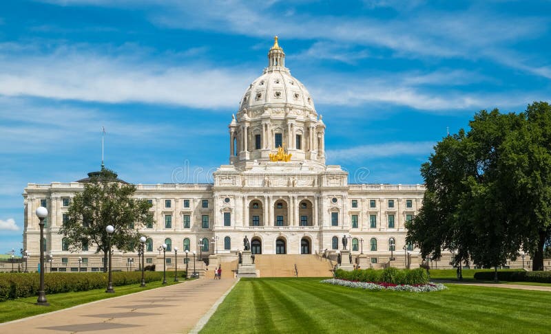 The Capitol Building, St Paul, Minnesota, USA Editorial Image - Image ...
