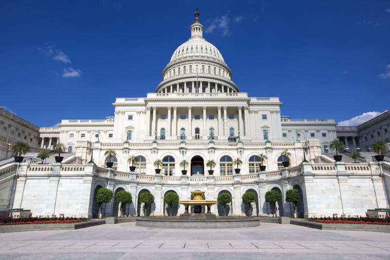 The Capitol Building in Washington Stock Photo - Image of city, power ...