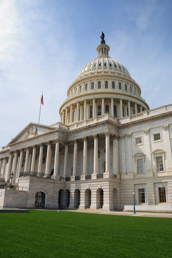 United States Capitol Building in Washington DC Stock Photo - Image of ...