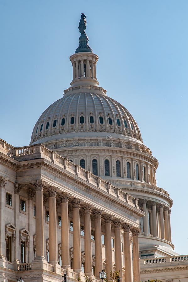 The Capitol Building, Washington DC Stock Photo - Image of hill, house ...