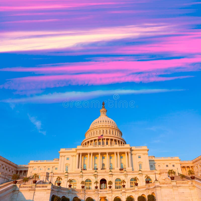 Capitol Building Washington DC US Congress Stock Photo - Image of house ...