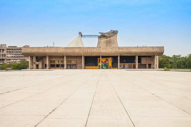 Capitol Complex, Chandigarh Stock Photo - Image of building, complex ...
