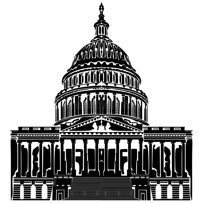 State Capitol Building Cartoon Stock Illustrations – 217 State Capitol ...
