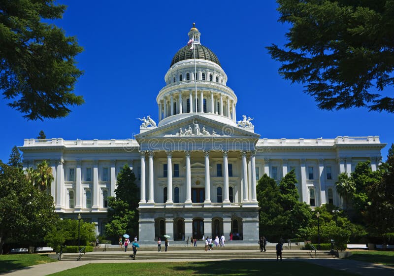 Capitol De La Californie, Sacramento Image stock - Image du rotunda ...