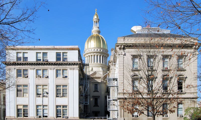 NJ State House stock photo. Image of capital, jersey - 20806940