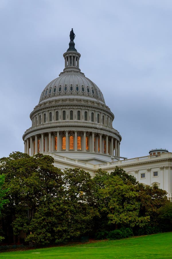 Dome of the US Capitol in Washington, DC Stock Photo - Image of ...