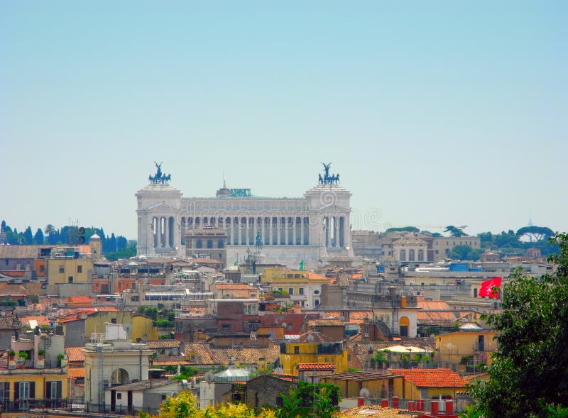 Capitol hill in Rome. stock image. Image of rome, architecture - 69473073
