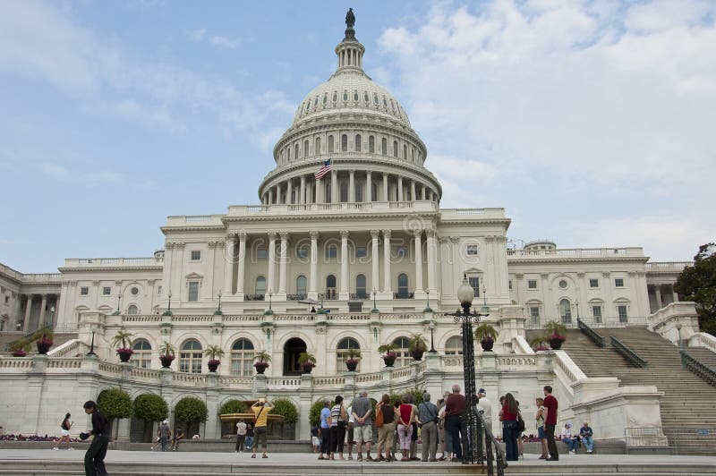Capitol and House of Representatives, Editorial Stock Image - Image of ...