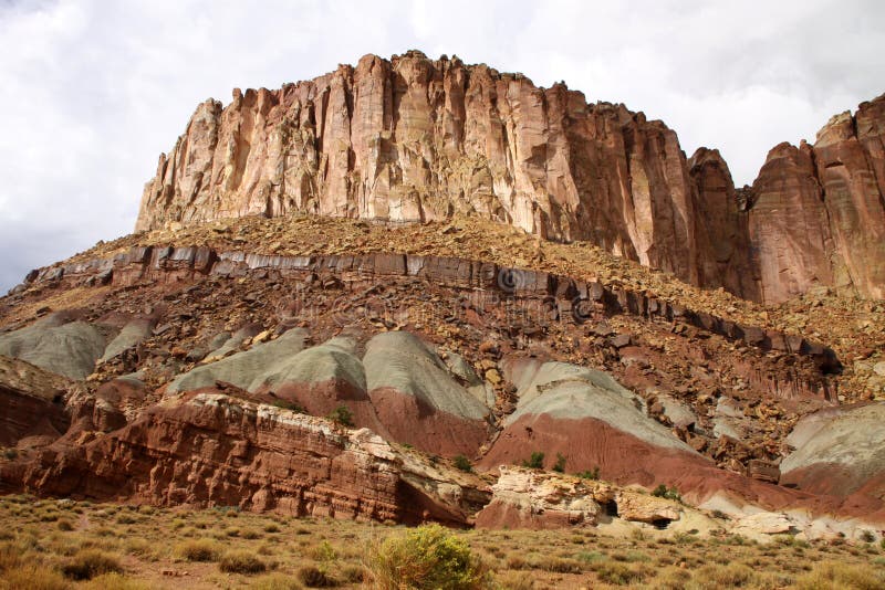Capitol Reef stock photo. Image of structure, nature - 12982346
