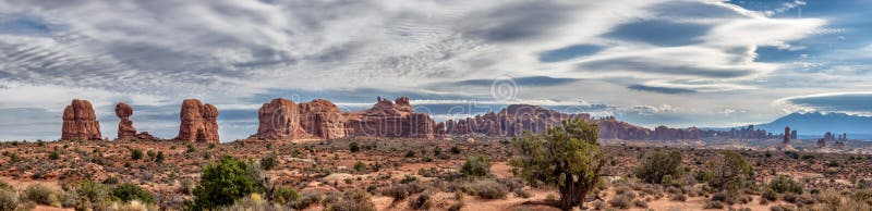 Capitol Reef National Monument Panorama, Utah Stock Photo - Image of ...