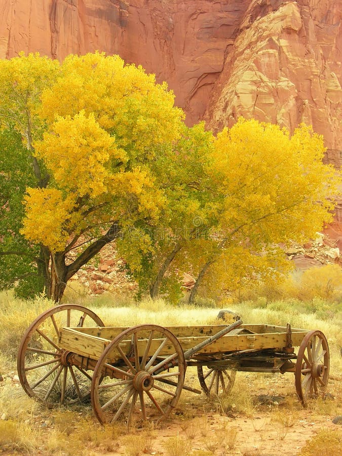 Capitol Reef National Park in a Fall, Utah Stock Photo - Image of ...