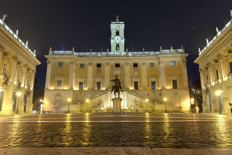 Capitol in Rome stock image. Image of works, monumeto - 27962155