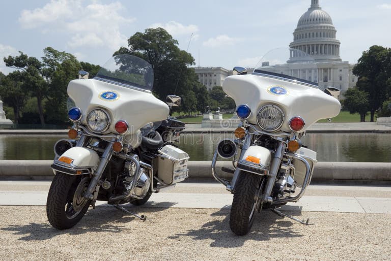 Capitol Security editorial photo. Image of bike, road - 4011741