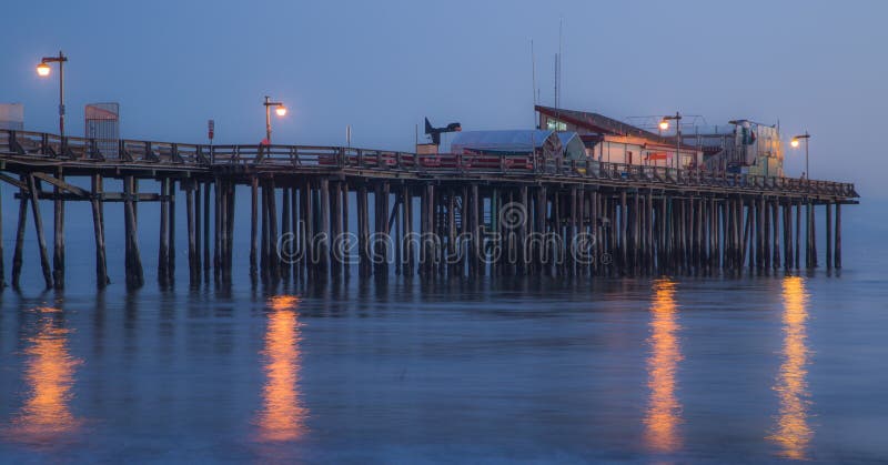 Capitola Pier stock image. Image of capitola, central - 62009355
