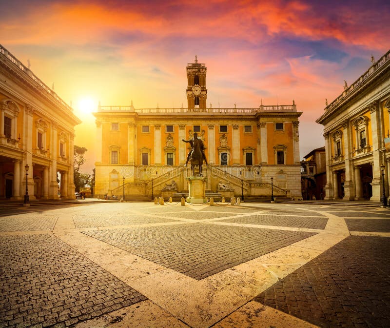 Capitoline Hill stock photo. Image of italy, ancient - 33253858
