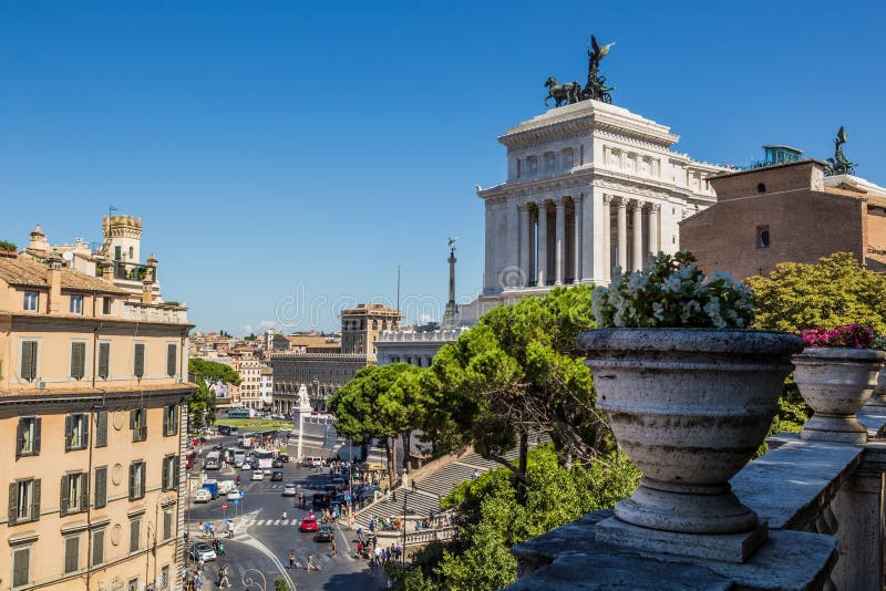 Capitoline Hill in Rome, Italy Stock Image - Image of italy, heritage ...