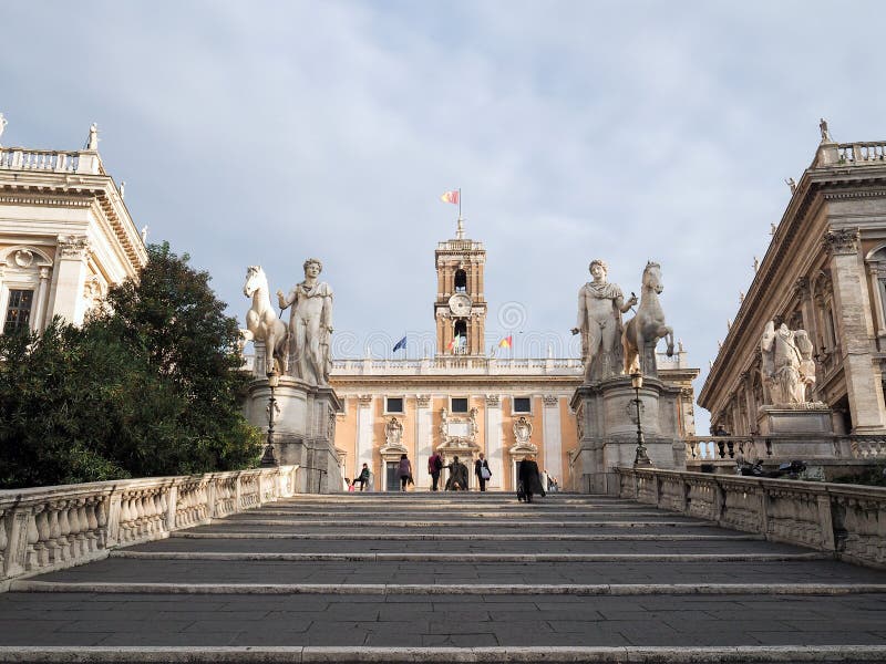 Capitoline hill editorial photography. Image of aurelius - 62964827