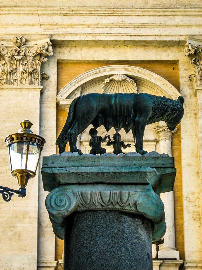 Capitoline Wolf stock photo. Image of famous, eternal - 70379792