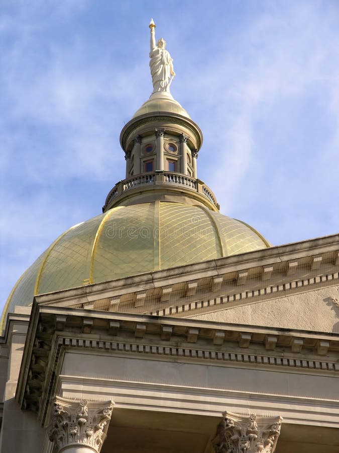 Capitolio 2 Del Estado De Georgia Imagen de archivo - Imagen de ...