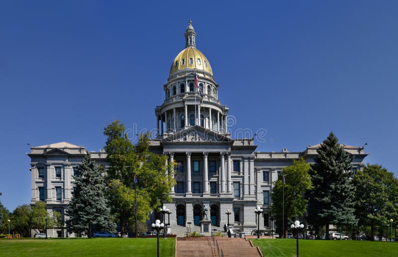 Capitolio De Denver Colorado Imagen de archivo - Imagen de capitolio ...