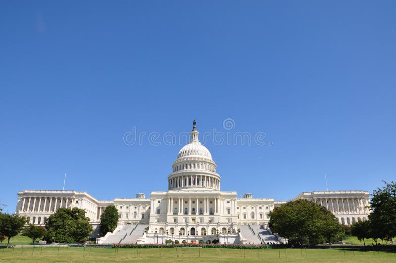 Capitolio De Estados Unidos Foto de archivo - Imagen de edificio, unido ...