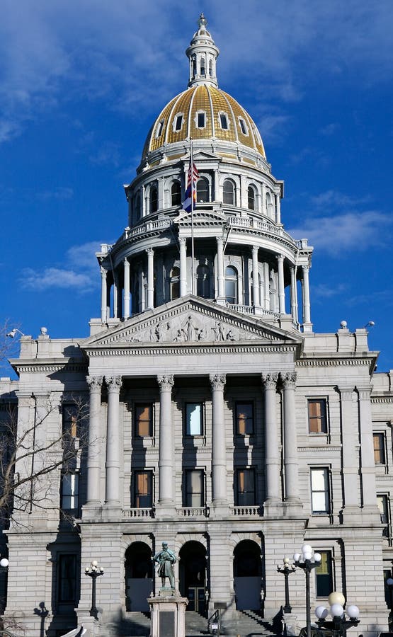 Capitolio Del Estado De Colorado En Denver Imagen de archivo - Imagen ...