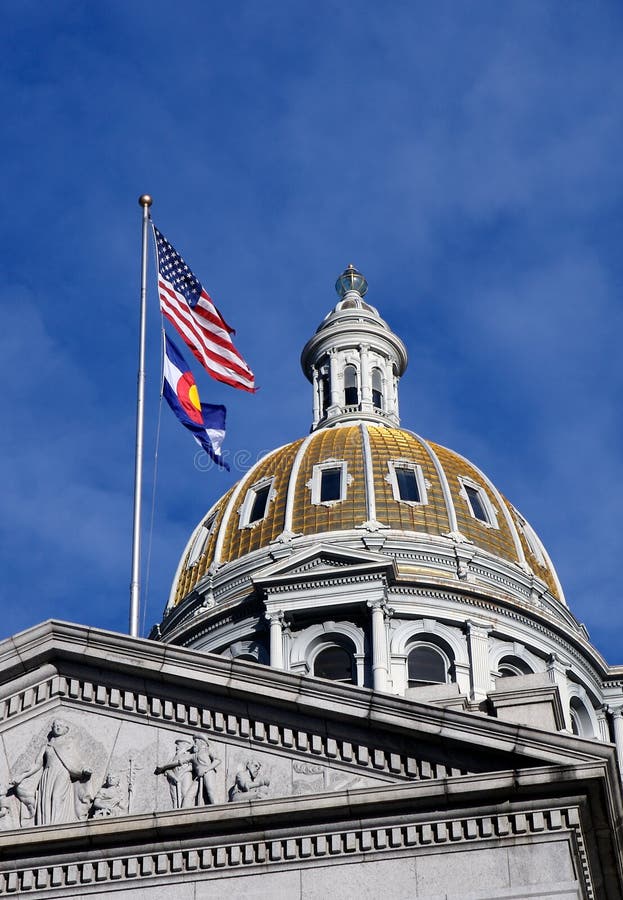 Capitolio Del Estado De Colorado Imagen de archivo - Imagen de tapa ...