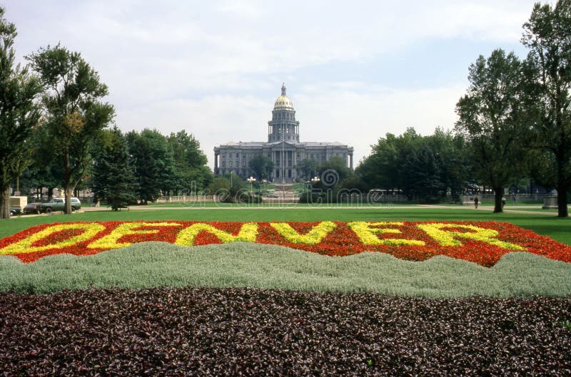 Capitolio Del Estado, Denver Imagen de archivo - Imagen de colorado ...