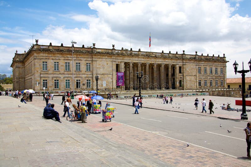 Capitolio Nacional Colombia Foto de archivo editorial - Imagen de ...