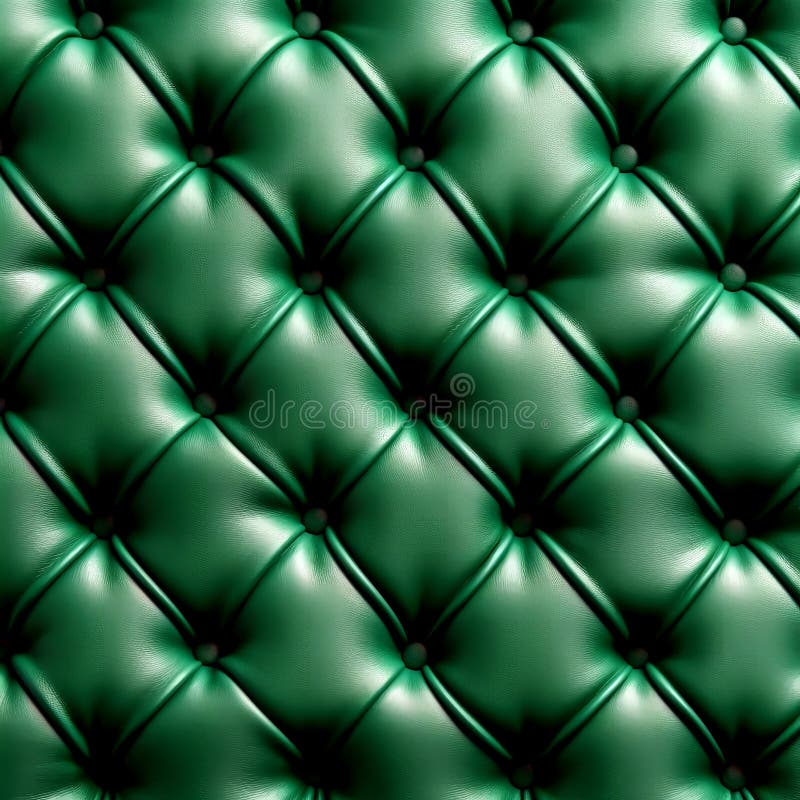 Capitone Textile Texture. Leatherette. AI Generated Stock Illustration ...