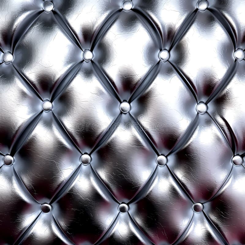 Capitone Textile Texture. Leatherette. AI Generated Stock Illustration ...