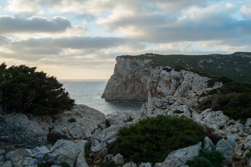 Capo Caccia stock image. Image of sardinien, wilderness - 40637461