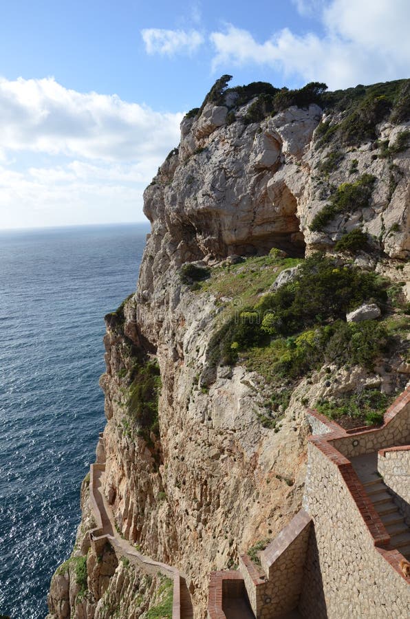 Capo Caccia Near Alghero, Sardinia, Italy Stock Photo - Image of ...