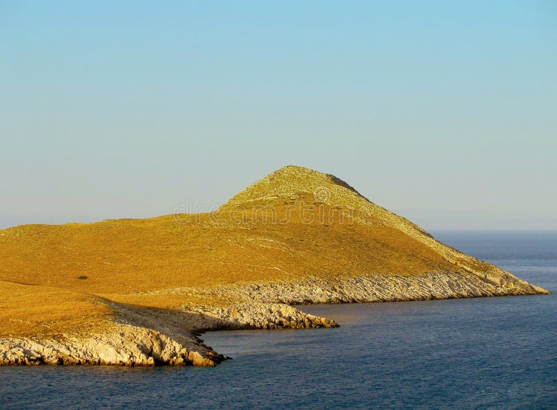 Capo Matapan, Penisola Di Mani - Il Peloponneso Fotografia Stock ...