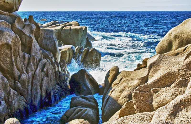 Capo TEsta stock image. Image of natural, teresa, sardinia - 17553449