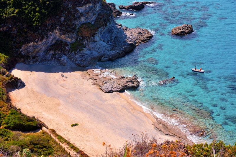 Capo Vaticano Italy stock photo. Image of panorama, europe - 103724232