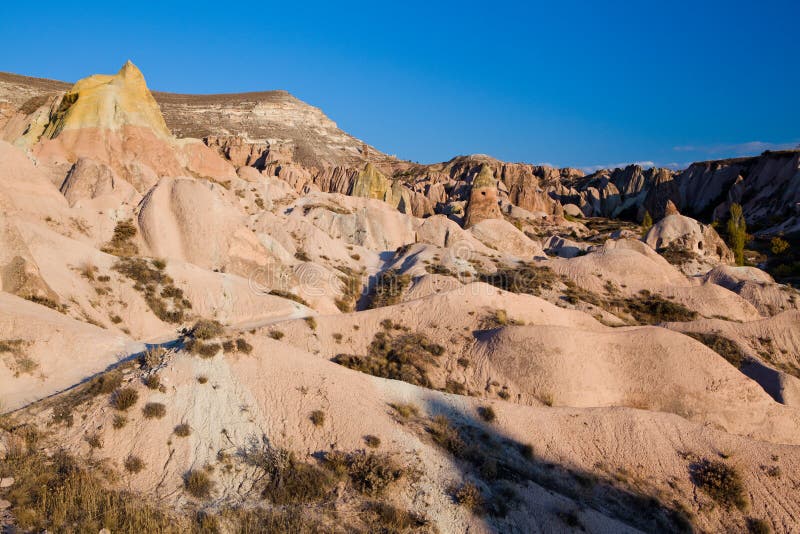 Cappadocia Bizzare Rock Formations Stock Image - Image of bizarre ...