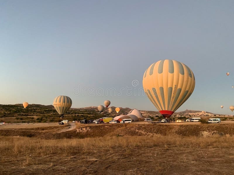 Cappadocia Hot Air Baloon Trip, Turkey Editorial Photography - Image of ...