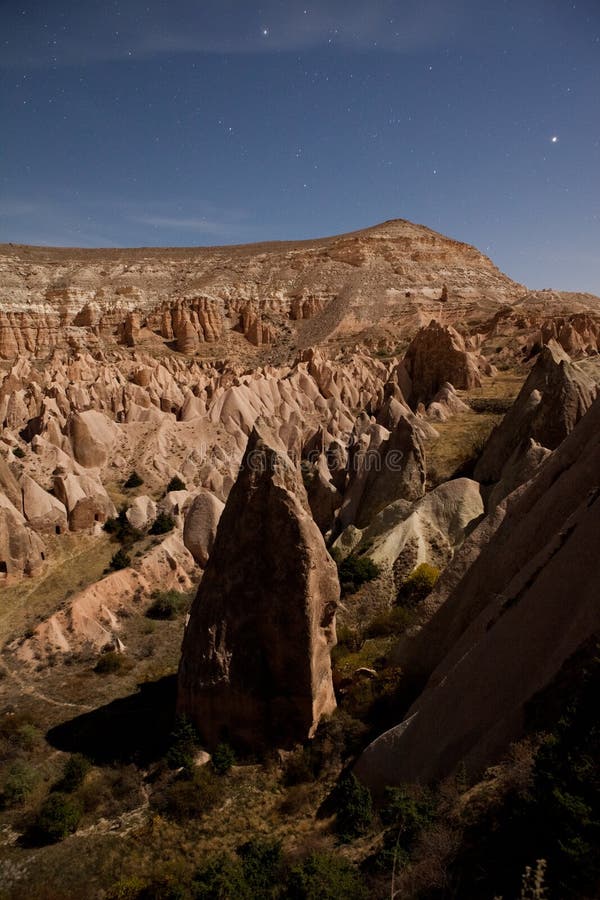 Cappadocia landscape stock image. Image of central, caves - 30376615