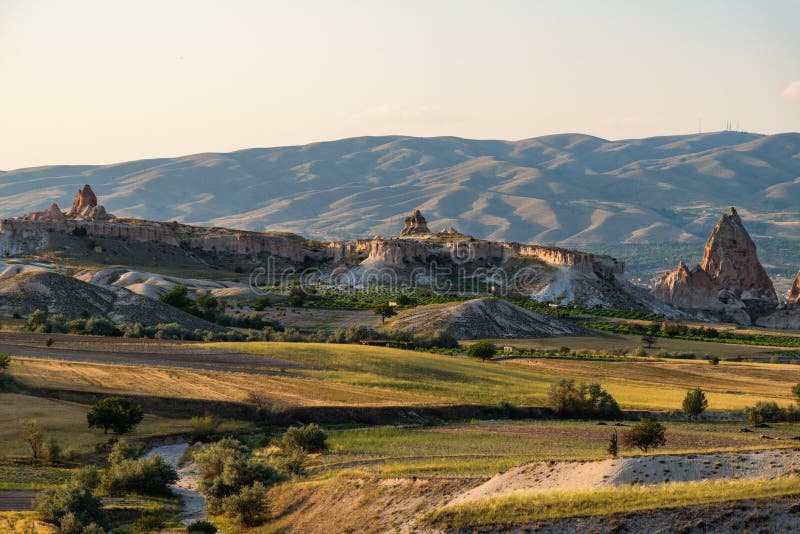 Cappadocia Landscape stock photo. Image of building, cappadocia - 44108