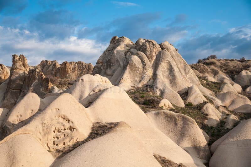 Cappadocia rock formation stock image. Image of terrain - 33251045